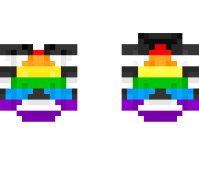 Straight Ally Hoodie Base | Minecraft Skin