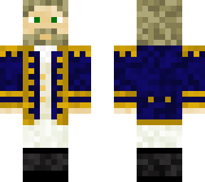 1805 Royal Navy Captain | Minecraft Skin