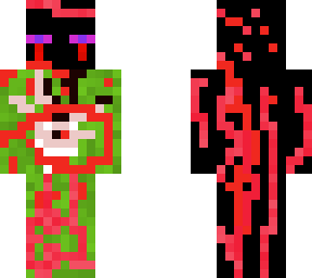 Cursed Enderman creeper | Minecraft Skin