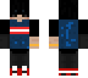 Drippy Guy With Supreme | Minecraft Skin