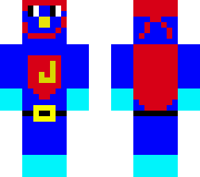 Hydrodipped hero | Minecraft Skin