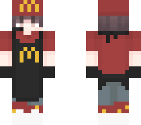 mcdonalds worker | Minecraft Skins