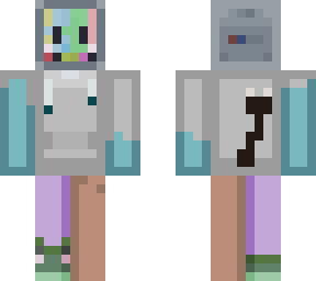 Pixel mess bot | Minecraft Skin