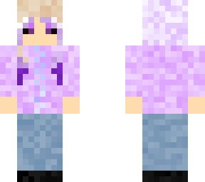 purple hoodie | Minecraft Skin