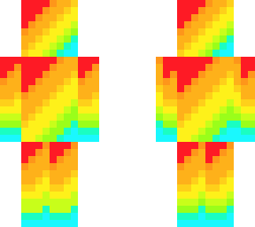 Rainbow Skin | Minecraft Skin