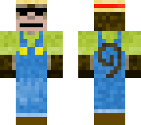 SuperCoolMonkey Farmer | Minecraft Skin