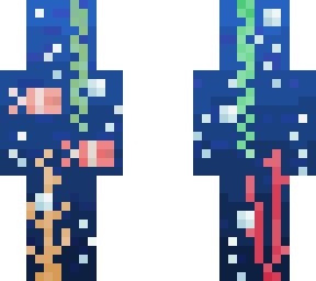 * fishes in the sea * | Minecraft Skin