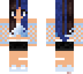 Blue girl | Minecraft Skin