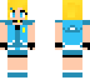 Bubbles (Powerpuff Girls Z) | Minecraft Skin