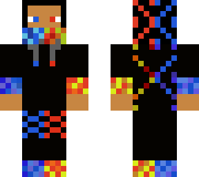 half fire half ice | Minecraft Skins