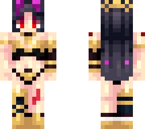 ishtar currupt stage 1 | Minecraft Skin