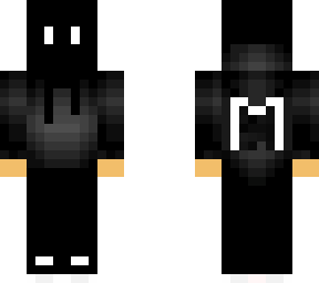 Mxmxk Black V3 Gloves Slim | Minecraft Skin