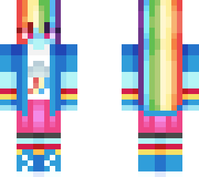 Rainbow Dash | Minecraft Skin
