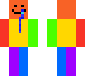 rainbow noob | Minecraft Skins