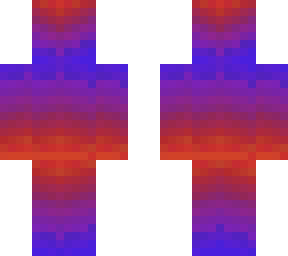 Red, Blue, and Purple gradient | Minecraft Skin