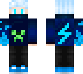 Thunder minecrafter | Minecraft Skin