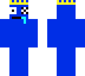 Blue Rainbow friend | Minecraft Skin