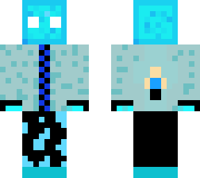blue slime | Minecraft Skins