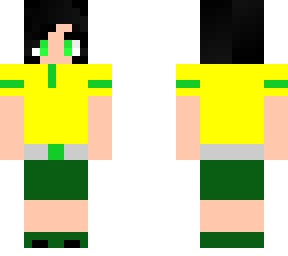 Buttercup (Powerpuff Girls Z, casual) | Minecraft Skin