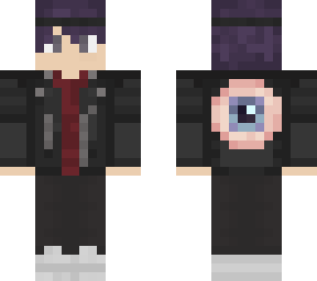 Dark | Leather Jacket | Minecraft Skin