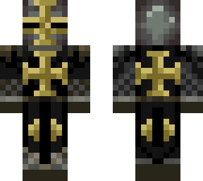 Golden Great Helm Knight | Minecraft Skin