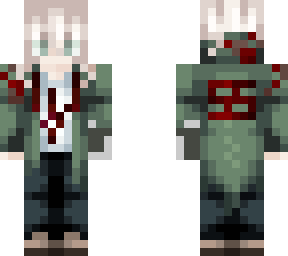 Nagito Komaeda edited | Minecraft Skin
