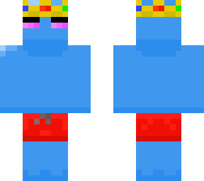 blue slime | Minecraft Skins