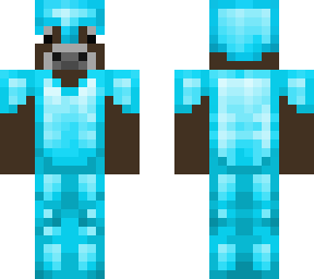 Cow Wearing Diamond Armor | Minecraft Skin