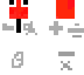 rainbow friends red | Minecraft Skins