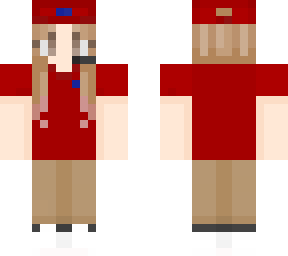 Rivers cabello rosa | Minecraft Skin