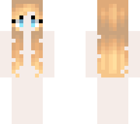 Blonde Girl Base Skin | Minecraft Skin
