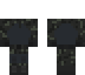 Crye G3 Uniform Mixpat Black Base | Minecraft Skin