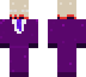 Enderman- body enderman- with suit outer layer | Minecraft Skin