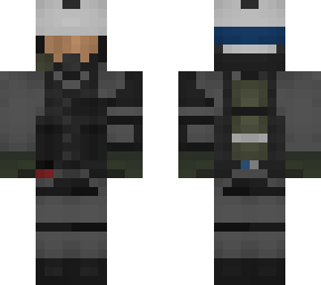 MGSV XOF Soldier (Gas Mask) | Minecraft Skin