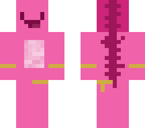 pink dino | Minecraft Skins