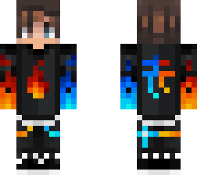 retro fire arms | Minecraft Skin