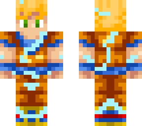 Son goku ssj2 | Minecraft Skin