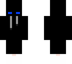 This is my minecraft skin but with blue eyes | Minecraft Skin