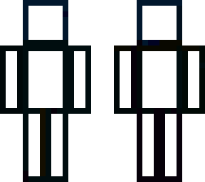 skin with white and black | Minecraft Skins