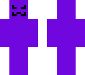 Geometry Dash purple | Minecraft Skin