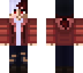 Human blood moon (inspired by shandzii) | Minecraft Skin