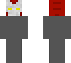 Iron man helmet concept | Minecraft Skin
