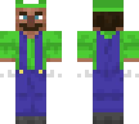 Luigi Minecraft Skin