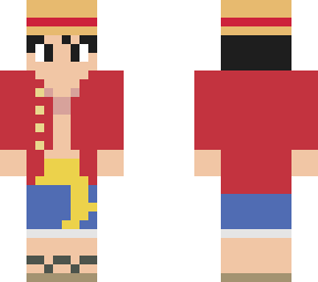 Monkey D. Luffy | Minecraft Skin