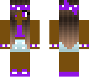 Purple Bandana Pollie | Minecraft Skin