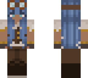 steampunk girl | Minecraft Skin
