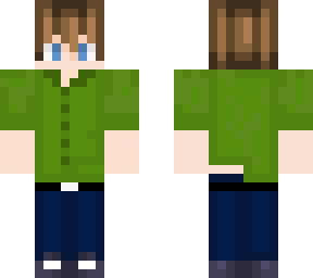 Tubbo with his brown hair | Minecraft Skin