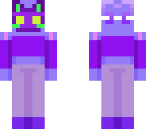 Violet Mask [FIXED] | Minecraft Skin