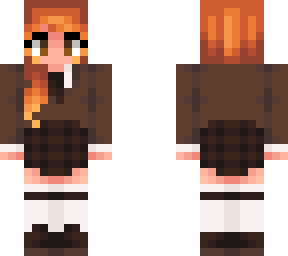 ginger girl | Minecraft Skins