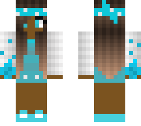 Cyan Bandana Girl Cylie | Minecraft Skin